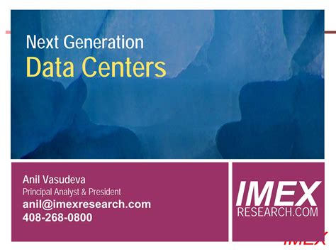 Next Generation Data Centers Pdf Internet Computing