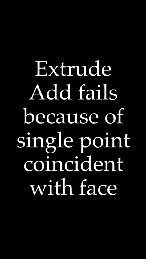 Where Add Fails During Extrude — Onshape