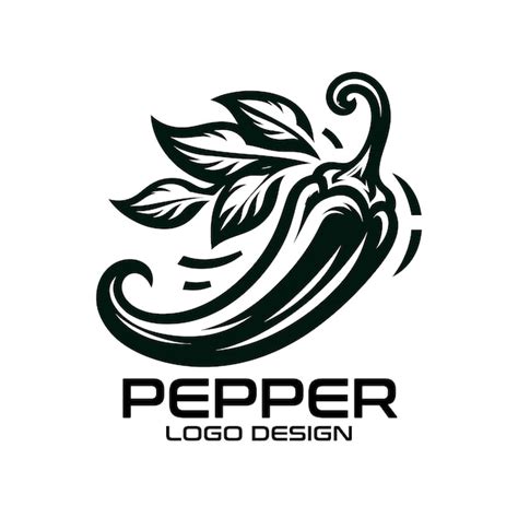 Premium Vector Pepper Vector Logo Design