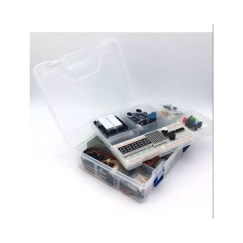 Arduino Uno Genuino Starter Kit Ultra Completo C Adaptador 9v