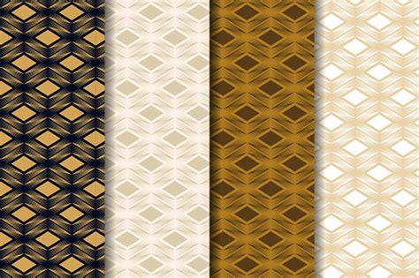 추상적 인 현대 기하학적 사각형 이음새가 없는 패턴의 컬렉션 0명에 대한 스톡 벡터 아트 및 기타 이미지 0명 갈색 건축물 Istock