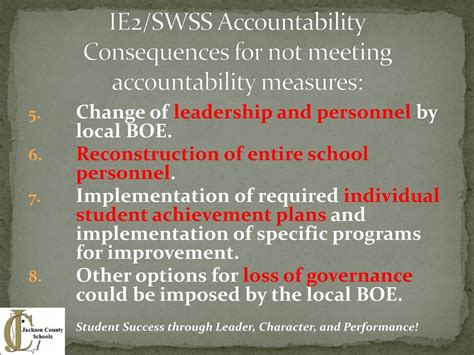 jackson county schools strategic waiver school system decision ppt