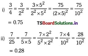 TS Th Class Maths Solutions Chapter Real Numbers InText Questions TS Board Solutions