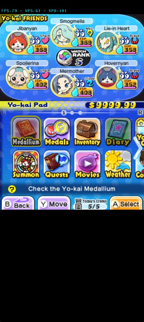 My Ykw 2 Psychic Specters Team R Yokaiwatch