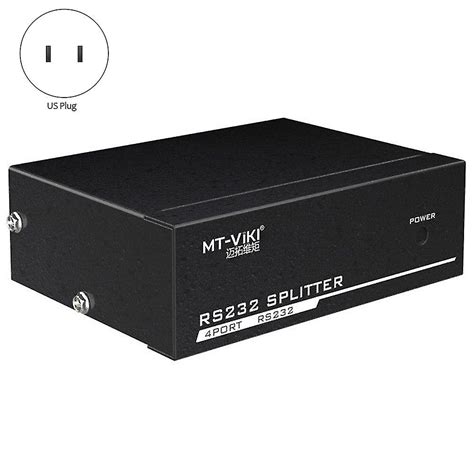 Mt Rs104 Active Serial Rs232 Splitter 1 To 4 Rs232 Bi Direction Switcher Splitter 4 To 1 With
