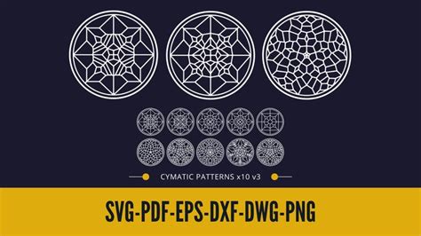 Geometry Patterns Svg Pattern Svg Clipart Files For Cricut Cut