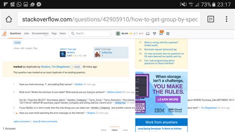 Various Quirks On Revamped Site With Mobile Chrome Browser Meta Stack