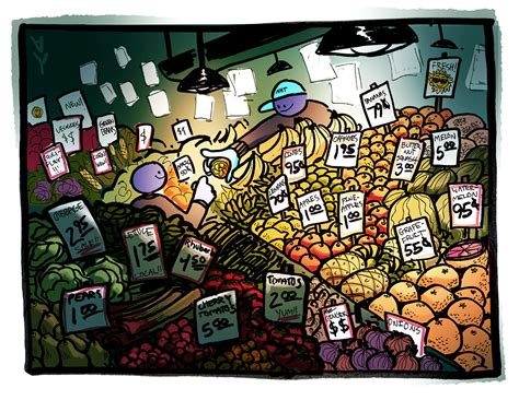 Pikes Place Market Illustrations On Behance