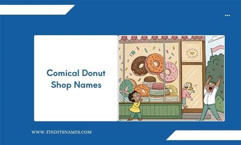 Best Pick Insanely Funny Donut Shop Names