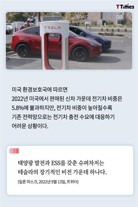 아마존 애플을 닮아가는 테슬라의 ‘슈퍼차저 전략 티타임즈