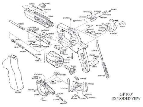 Ruger Gp100 Exploded View Muzzle First Llc Firearms And Freedom