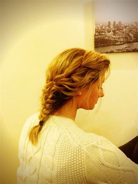 One Sided Braid Hair Styles Braids For Short Hair Braided Hairstyles