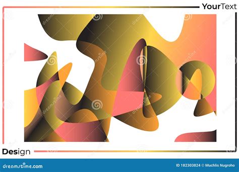 Illustration Of Abstract Background Stock Vector Illustration Of