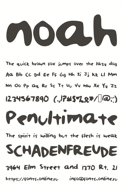 Noah Font