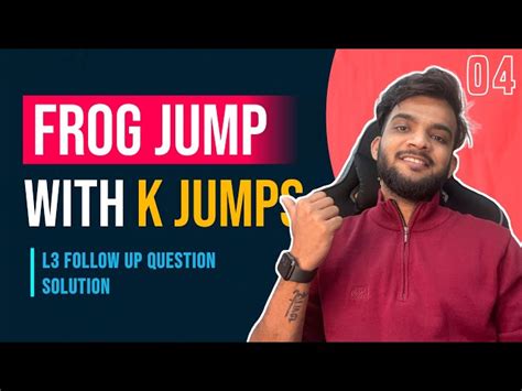 Understanding The Frog Jump Problem With K Distance A Comprehensive