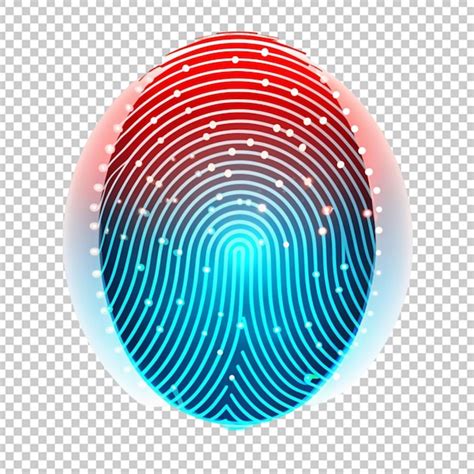 Premium Psd Biometric Fingerprint Scan Identification System