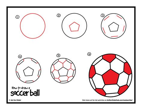 Easy Soccer Ball Drawing At Getdrawings Free Download