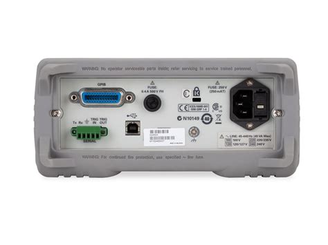 Keysight 34450a Digital Multimeter 5 5 Digit Oled Display Tequipment