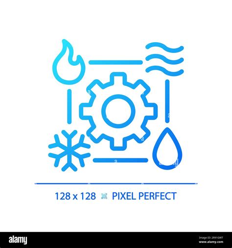 Hvac Gradient Linear Vector Icon Stock Vector Image And Art Alamy