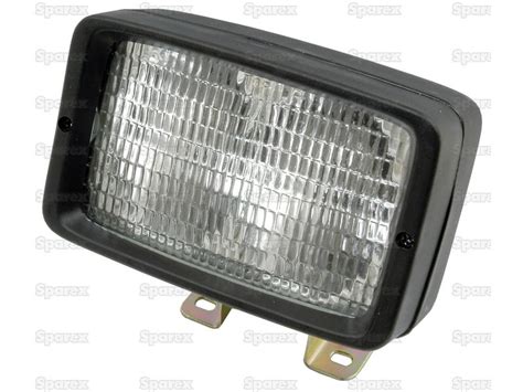 Sparex Work Light Halogen Rectangular Rh And Lh 12v Weight 085kg Height 140mm Width 93mm