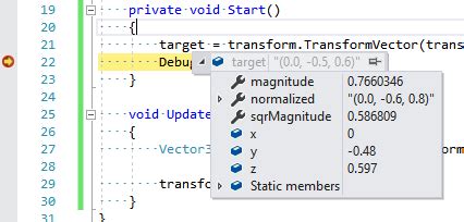 Vector D D Need More Than One Decimal Place In Debugger Unity Engine Unity Discussions