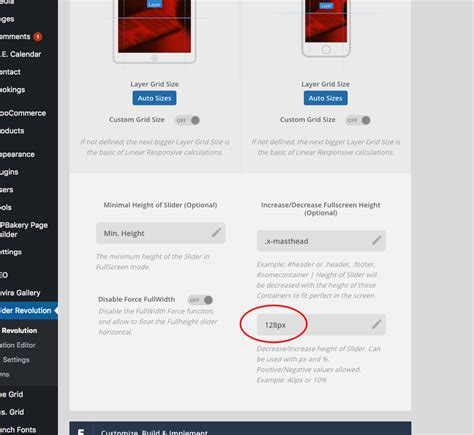 Full Page Slider Revolution But The Scroll Bottom Anchor Is Hidden Support Themeco Forum