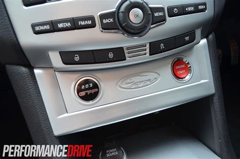 2012 FPV GT P Engine Start Button PerformanceDrive