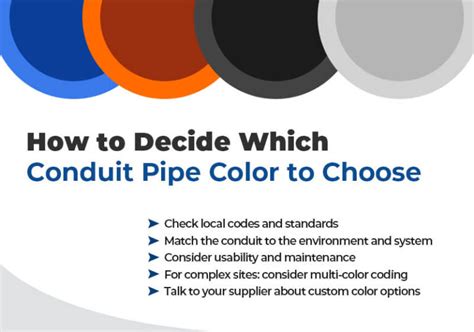 How To Choose The Right Pvc Conduit Color For Your Project