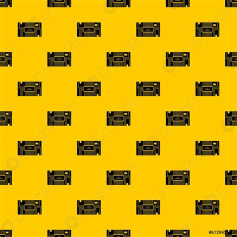 Microchip Pattern Vector Stock Vector 6129951 Crushpixel