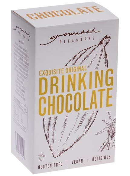 Grounded Pleasures Original Drinking Chocolate 200g Mia And Talbot