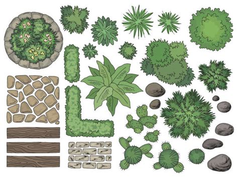 How To Draw Grass Top View