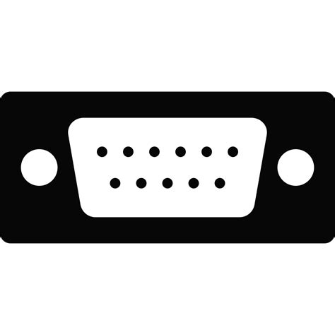 Usb Device Connect Output Socket Serial Port Cable Icon Download On Iconfinder