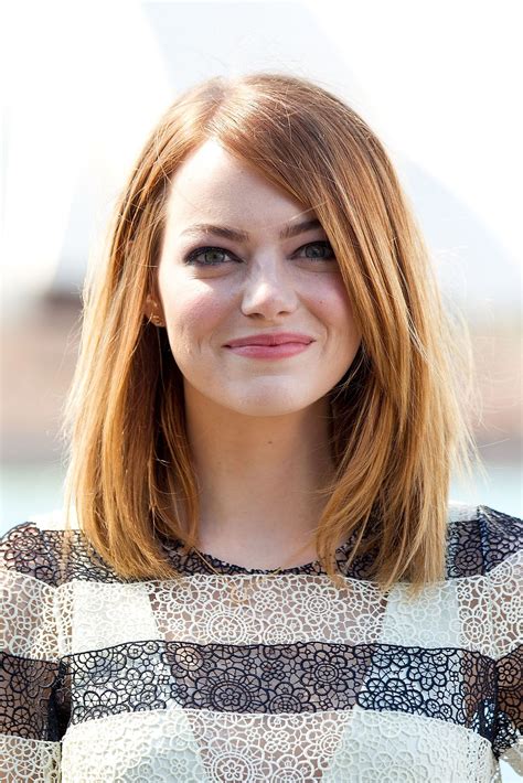 Emma Stone Bob Haircut 2022