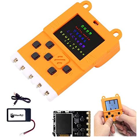 Kittenbot Meowbit Card Sized Retro Game Computer Codable Console For