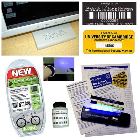 Security Marking And Asset Labels From Insight Security