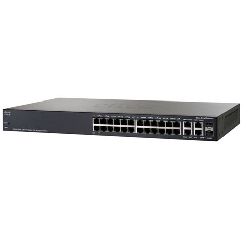 Cisco SG300 28MP K9 NA Managed Switch With 2 SFP Ports New