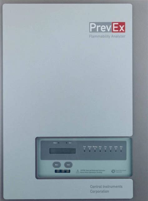 Prevex Flammability Analyzer Brochure