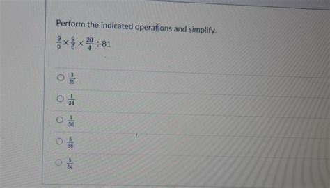 Solved Perform the indicated operations and | Chegg.com