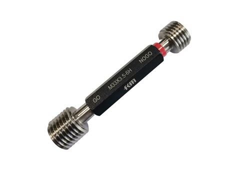 High Precise Metric Thread Plug Gauge Din13 Standard For Checking