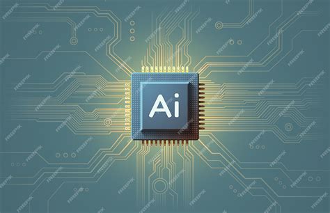 Premium Vector Ai Chip Innovation Tech Ai Art Technology Vector