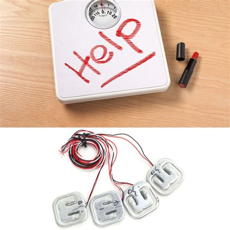 Load Cell Weight Sensor Hx711 Module 4 Pcs Personal 50kg Half Bridge