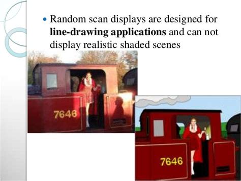 Random Scan Displays And Raster Scan Displays