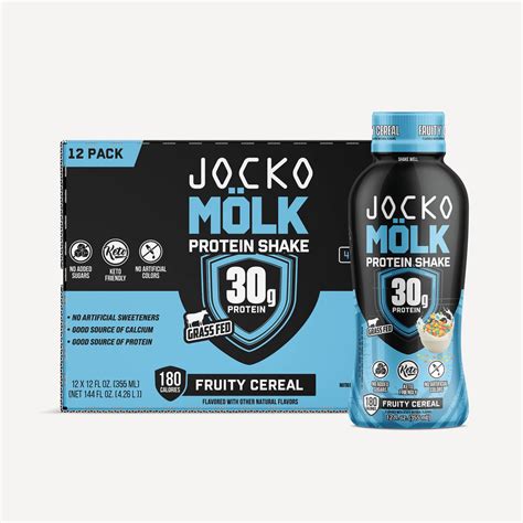 Jocko MÖlk Protein Shakes Jocko Fuel