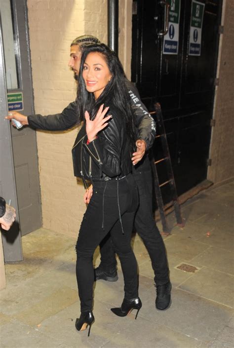 Nicole Scherzinger Leather Boots How To Wear The Double Leather Trend