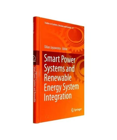 Smart Power Systems And Renewable Energy System Integration Eur 132 15 Picclick Fr