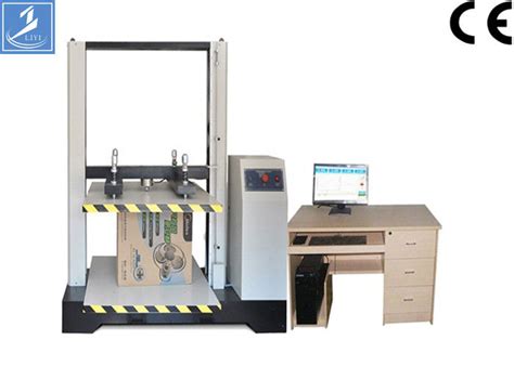 electronic carton compression tester computer servo box compressive