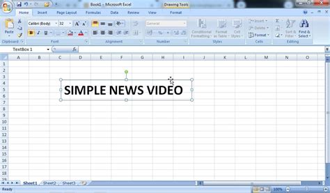 cara menghapus textbox dari excel