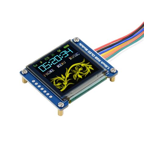 Inch Rgb Oled Display Module K Rgb Colors Resolution Spi Interface