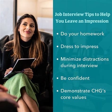 At Chg Healthcare We Believe In You Our Interview Tips Are Tailored
