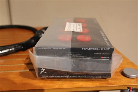 Synergistic Research Powercell 8 Uef Photo 4991479 Canuck Audio Mart